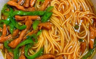 青椒肉丝面怎么做_家常做法步骤