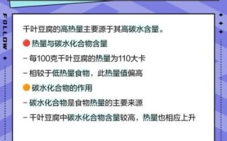 千叶豆腐的热量高么_减肥能吃吗
