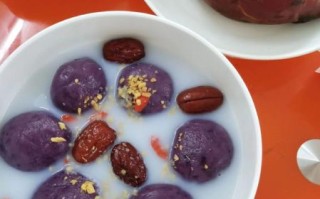紫薯汤圆怎么做_紫薯汤圆家常做法