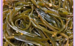 凉拌海带怎么做才好吃_海带丝焯水几分钟