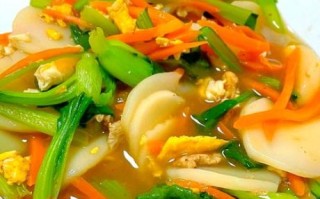 青菜年糕汤怎么做好吃_青菜年糕汤家常做法