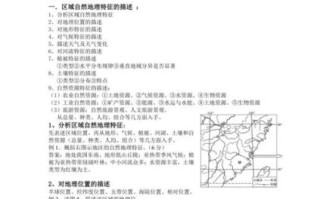 高中地理综合题怎么答_地理大题答题模板