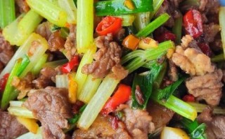 芹菜炒牛肉沫怎么做_芹菜炒牛肉沫的家常做法