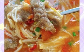 金针菇牛肉汤怎么做好吃_金针菇牛肉汤的做法步骤