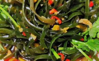 凉拌海带结怎么做_凉拌海带结热量高吗