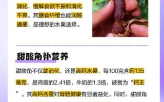 甜酸角的功效与副作用_甜酸角能减肥吗