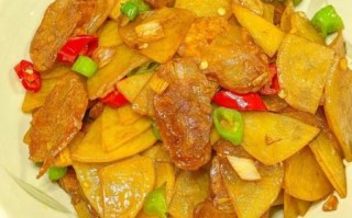 土豆炒腊肠怎么炒好吃_家常做法窍门