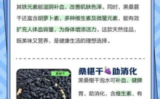 黑桑葚泡水喝的功效_黑桑葚干泡水正确方法