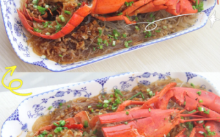 大龙虾怎么做好吃又简单_家常清蒸蒜蓉做法