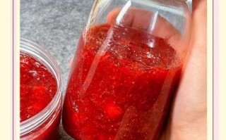 草莓酱怎么做_新鲜草莓做草莓酱比例