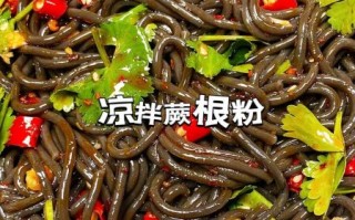 蕨根粉热菜怎么做好吃_蕨根粉热菜做法大全