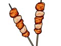 烤串卡通图片怎么画_卡通烤串素材去哪找