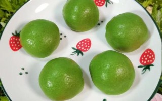 艾叶青团怎么做_青团为什么发硬