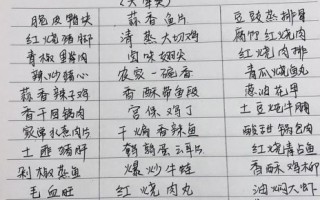 食堂菜谱怎么搭配_适合食堂的低成本菜谱