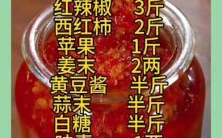 辣椒酱用什么辣椒最好吃_自制辣椒酱配料比例