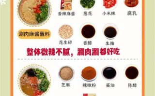 涮羊肉调料怎么做_家庭版配方
