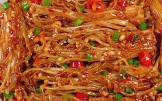 爆辣金针菇做法家庭版_金针菇怎么做好吃又辣