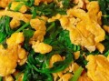 菠菜炒鸡蛋怎么做_菠菜炒鸡蛋家常做法