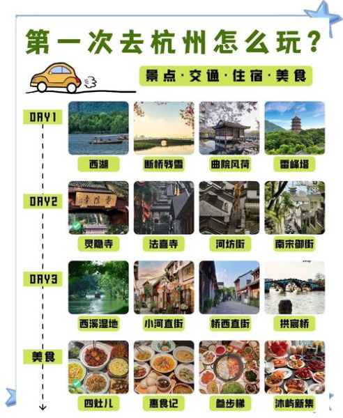 杭州旅游必去景点攻略_杭州三日游怎么安排-第2张图片-山城妙识 杭州旅游必去景点攻略_杭州三日游怎么安排-第2张图片-山城妙识