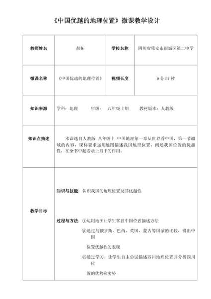 八年级地理教学设计_如何提升课堂互动-第1张图片-山城妙识 八年级地理教学设计_如何提升课堂互动-第1张图片-山城妙识