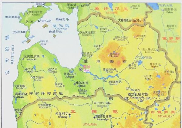 拉脱维亚在哪里_拉脱维亚属于哪个洲-第1张图片-山城妙识
