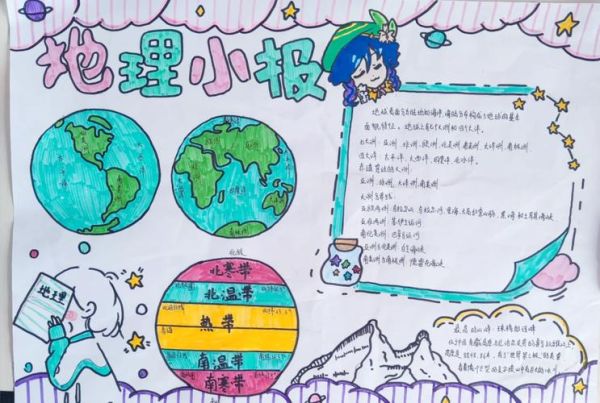 初一地理手抄报怎么做_地理手抄报内容写什么-第2张图片-山城妙识