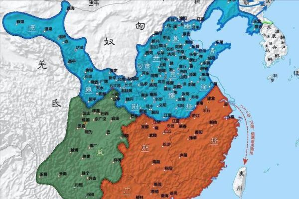 三国地图_魏蜀吴位置在哪-第1张图片-山城妙识 三国地图_魏蜀吴位置在哪-第1张图片-山城妙识