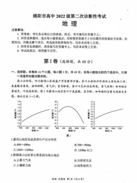 绵阳地理中考考什么_绵阳地理中考怎么复习-第3张图片-山城妙识 绵阳地理中考考什么_绵阳地理中考怎么复习-第3张图片-山城妙识