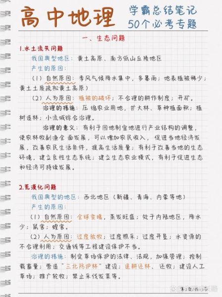 高考地理复习提纲_如何高效记忆地理知识-第1张图片-山城妙识 高考地理复习提纲_如何高效记忆地理知识-第1张图片-山城妙识