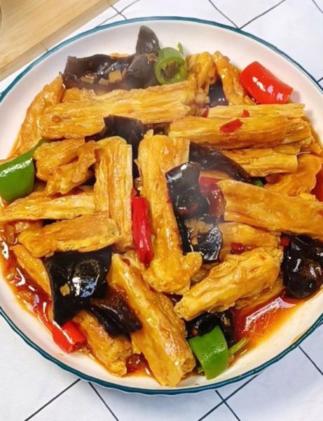 炒腐竹怎么做好吃_炒腐竹的做法大全-第1张图片-山城妙识