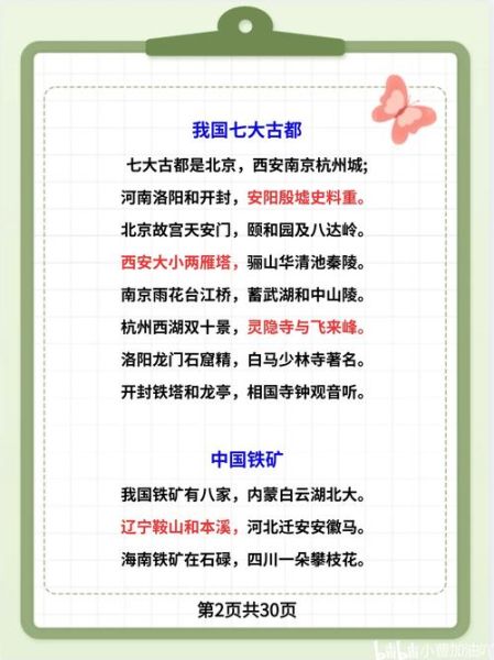 地理口诀表怎么背_地理口诀表有哪些-第3张图片-山城妙识 地理口诀表怎么背_地理口诀表有哪些-第3张图片-山城妙识