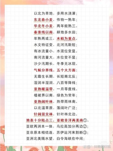 地理口诀表怎么背_地理口诀表有哪些-第1张图片-山城妙识 地理口诀表怎么背_地理口诀表有哪些-第1张图片-山城妙识