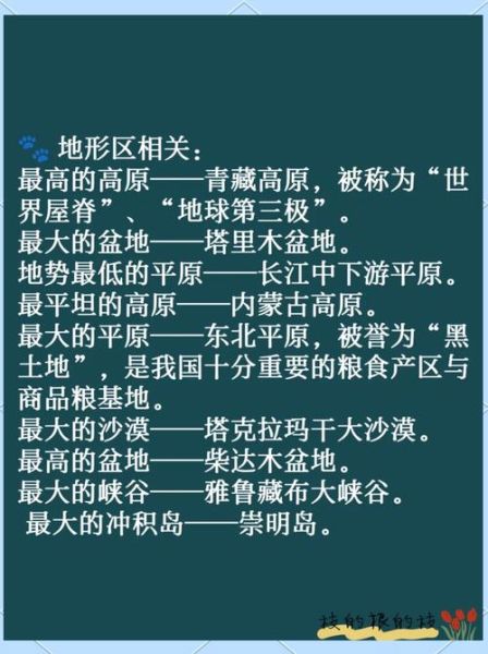 中国地理之最有哪些_如何快速记忆地理知识-第1张图片-山城妙识 中国地理之最有哪些_如何快速记忆地理知识-第1张图片-山城妙识