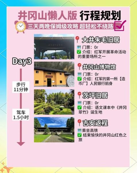 井冈山旅游景点有哪些_井冈山三日游怎么安排-第2张图片-山城妙识 井冈山旅游景点有哪些_井冈山三日游怎么安排-第2张图片-山城妙识