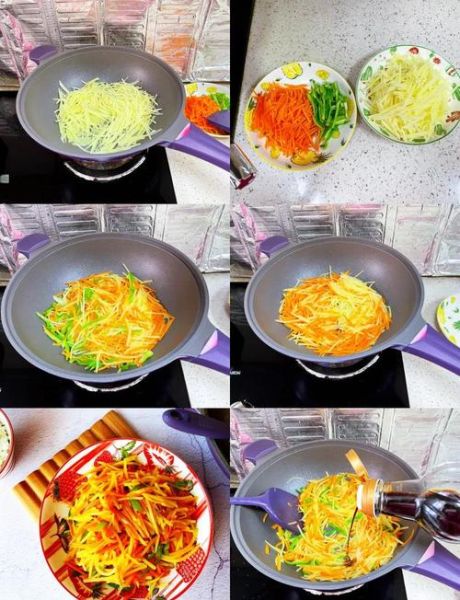 土豆丝胡萝卜丝怎么炒_土豆丝胡萝卜丝焯水吗-第1张图片-山城妙识 土豆丝胡萝卜丝怎么炒_土豆丝胡萝卜丝焯水吗-第1张图片-山城妙识