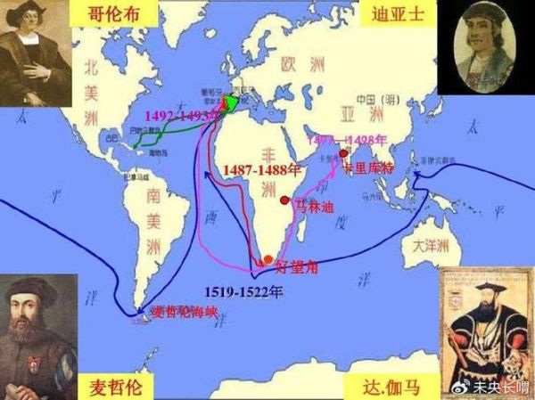 地理大发现时间_欧洲航海家探索路线-第1张图片-山城妙识 地理大发现时间_欧洲航海家探索路线-第1张图片-山城妙识