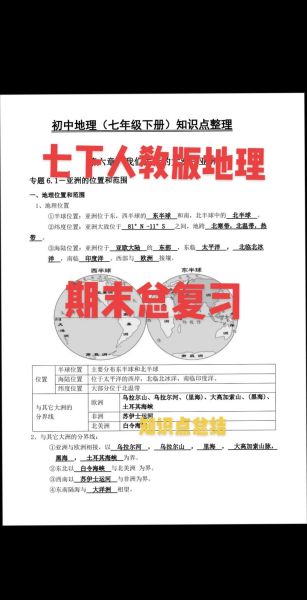 七年级下册地理复习题_怎么高效记忆-第1张图片-山城妙识