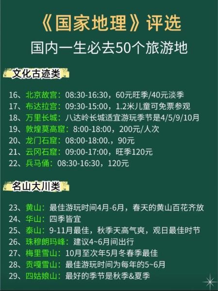 中国旅游必去十大景点有哪些_如何安排行程最合理-第3张图片-山城妙识