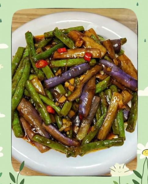 茄子豇豆怎么炒好吃_茄子豇豆的家常做法-第1张图片-山城妙识