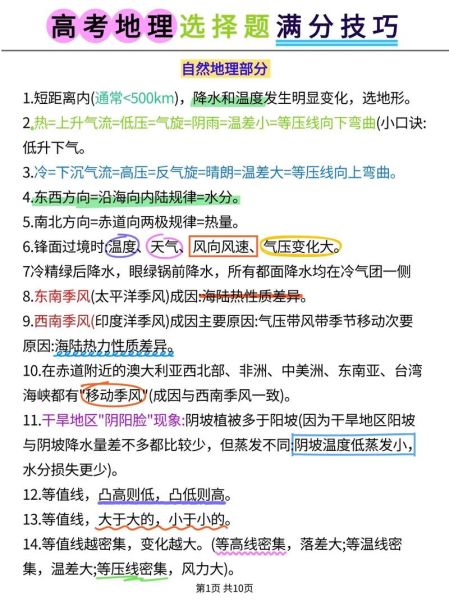 2017江苏地理高考答案_如何快速提分-第1张图片-山城妙识 2017江苏地理高考答案_如何快速提分-第1张图片-山城妙识