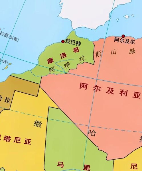 摩洛哥地理位置图怎么看_摩洛哥在非洲哪个方位-第1张图片-山城妙识 摩洛哥地理位置图怎么看_摩洛哥在非洲哪个方位-第1张图片-山城妙识