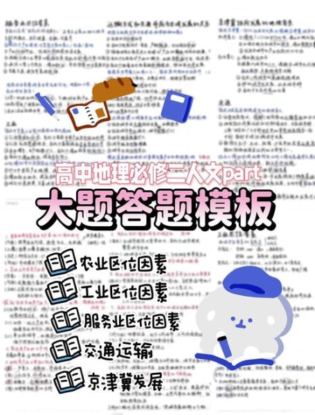 高中地理怎么快速提分_地理大题答题模板-第3张图片-山城妙识