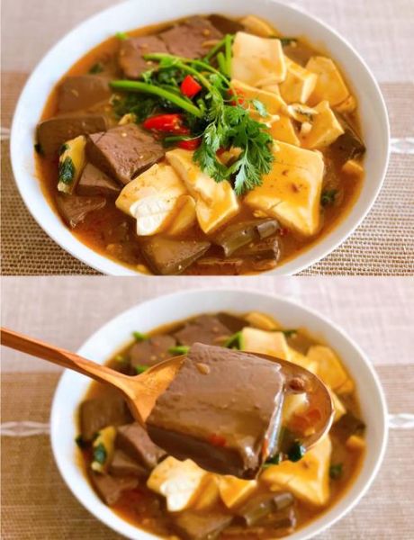 鸭血豆腐怎么做好吃_家常鸭血豆腐的做法-第1张图片-山城妙识