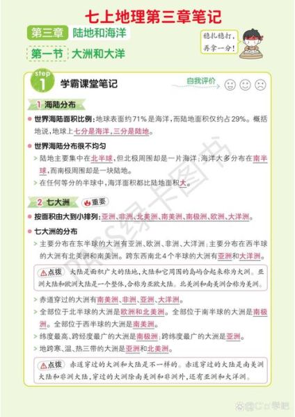 地理3目录有哪些重点_如何高效记忆-第1张图片-山城妙识