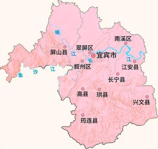 宜宾在哪里_宜宾属于哪个省-第2张图片-山城妙识