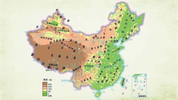 山脉地理图怎么看_山脉分布规律有哪些-第1张图片-山城妙识