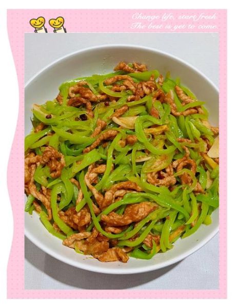 黄瓜青椒炒肉丝怎么做_肉丝先腌还是先炒-第1张图片-山城妙识