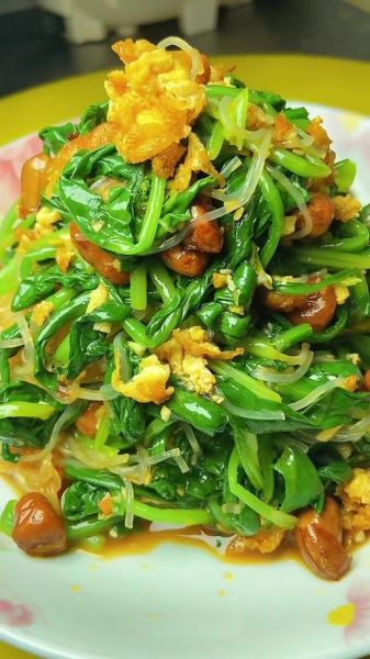 八宝菠菜怎么做好吃_家常做法步骤-第1张图片-山城妙识