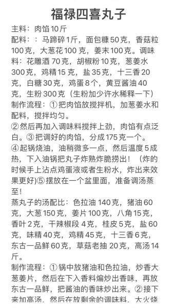 四喜丸子配料有哪些_正宗做法步骤详解-第2张图片-山城妙识 四喜丸子配料有哪些_正宗做法步骤详解-第2张图片-山城妙识