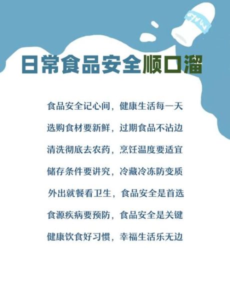 食品安全七字口诀是什么_如何快速记忆并应用-第1张图片-山城妙识 食品安全七字口诀是什么_如何快速记忆并应用-第1张图片-山城妙识